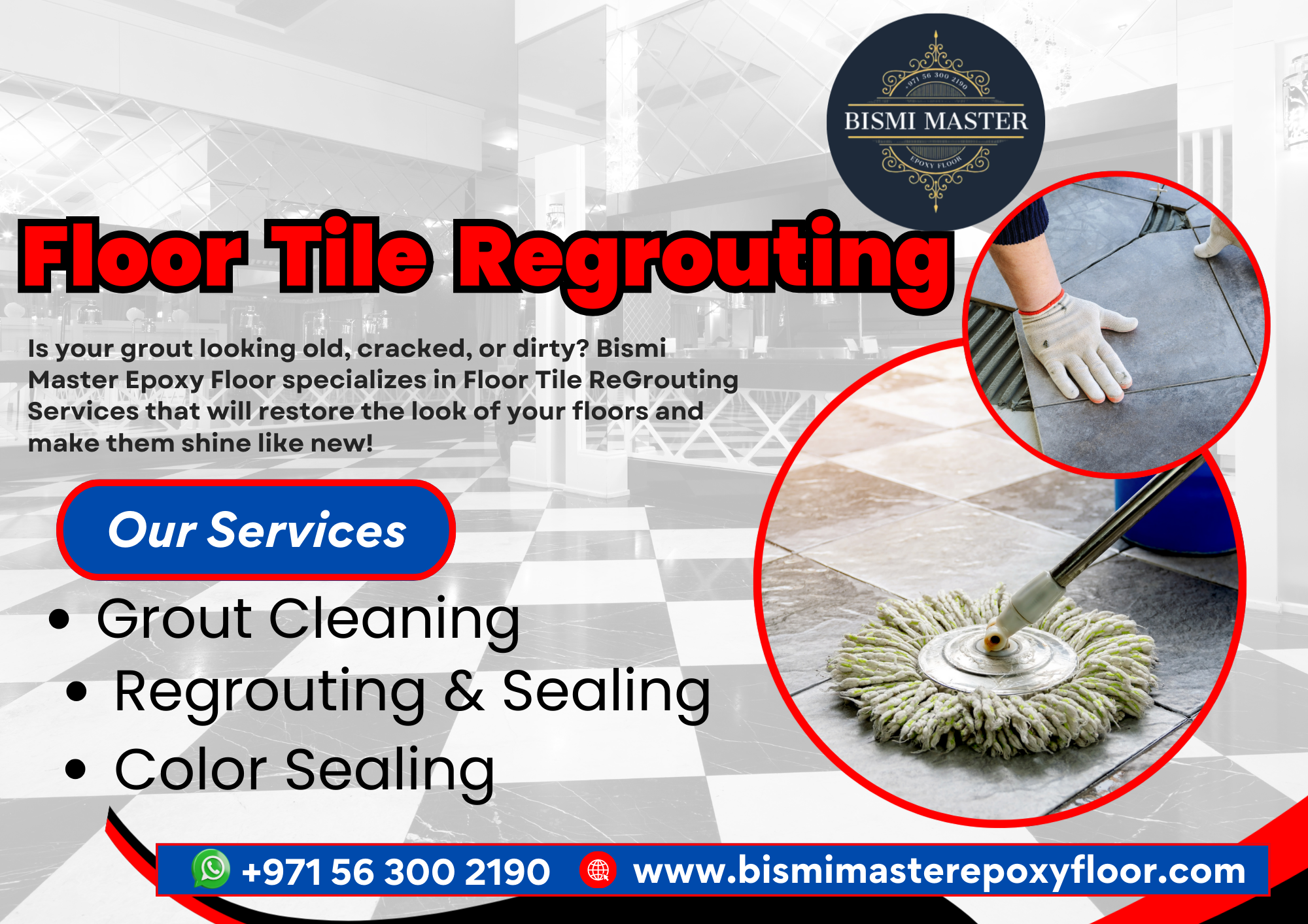 Floor Tile Regrouting